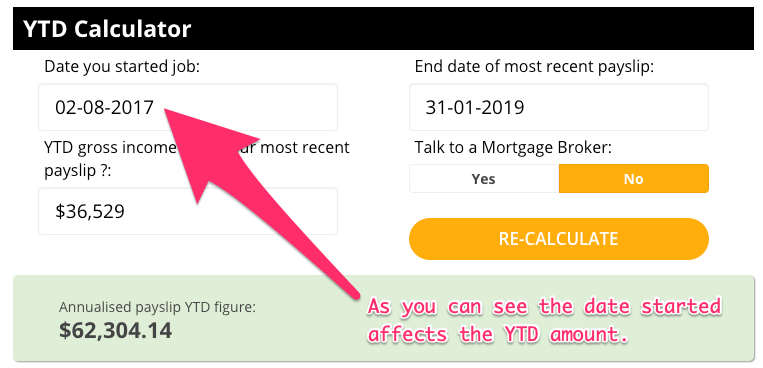 YTD Calculator And What Is Year To Date Income Calculator 